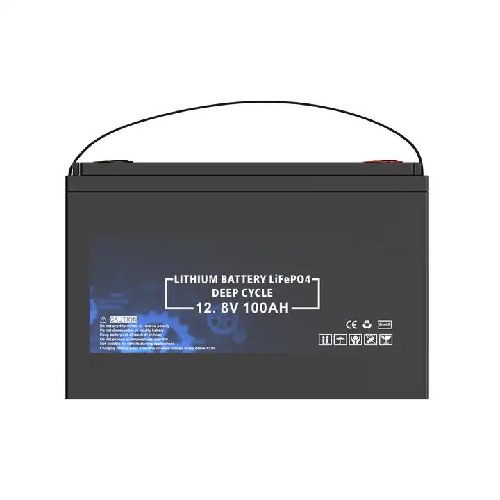 BMS built-in long life LiFePO4 12V 100Ah Battery - Ainbattery.com