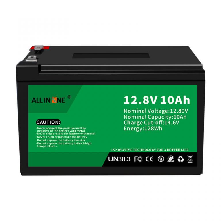 12.8V 10Ah LiFePO4 Lead Acid Replacement Lithium ion Battery Pack 12V ...