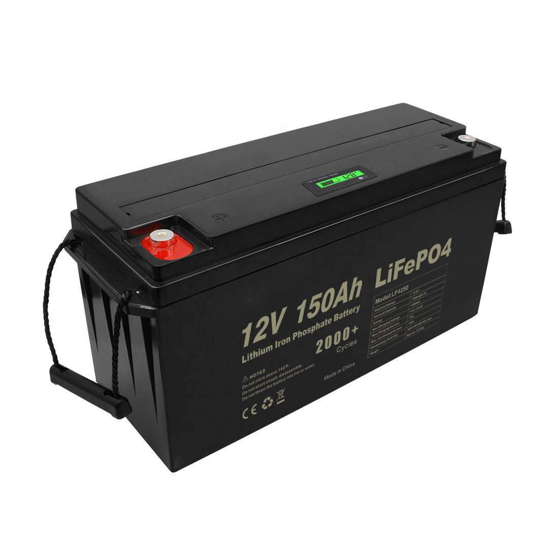 Deep Cycle Rechargeable Lifepo4 Battery 12v 150Ah 200Ah 250Ah 300Ah ...