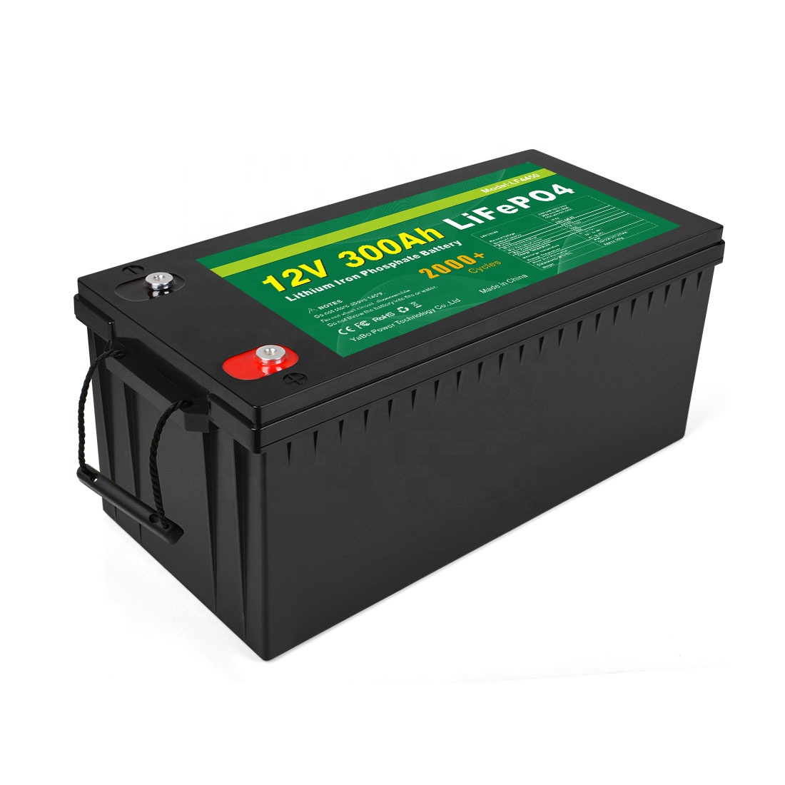 ALL IN ONE Lithium Ion Battery Deep Cycle 12v 300Ah LiFePo4 Storage Battery - Ainbattery.com