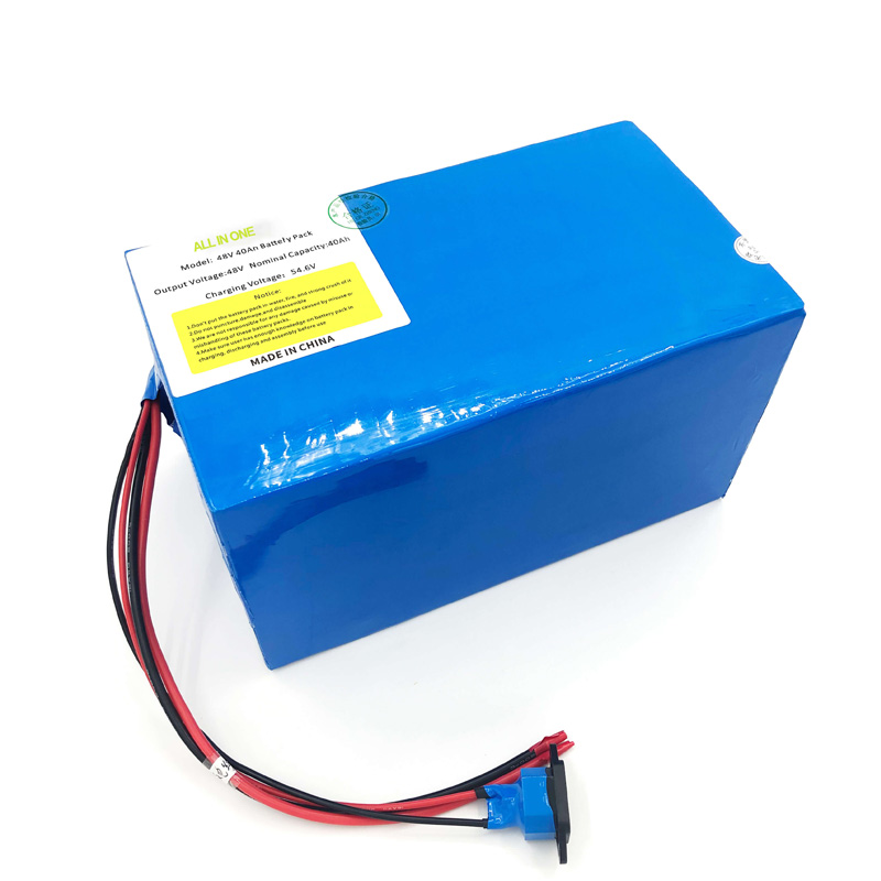 Customized 18650 48V 40Ah Lithium Battery Pack for E-bike, E-boat, Electric Scooter - Ainbattery.com